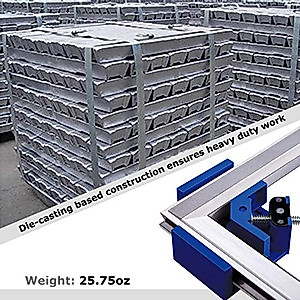 Corner Clamps for Woodworking Set of 4,90 Degree Right Angle Clamps,Aluminum Alloy Square Clamp,Wood Tools for Metal Welding,Photo Frame,Cabinet,Drawer Miter Joint