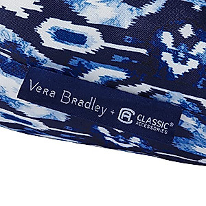 Vera Bradley by Classic Accessories Water-Resistant Patio Bench Cushion, 54 x 18 x 3 Inch, Ikat Island, Patio Furniture Cushions