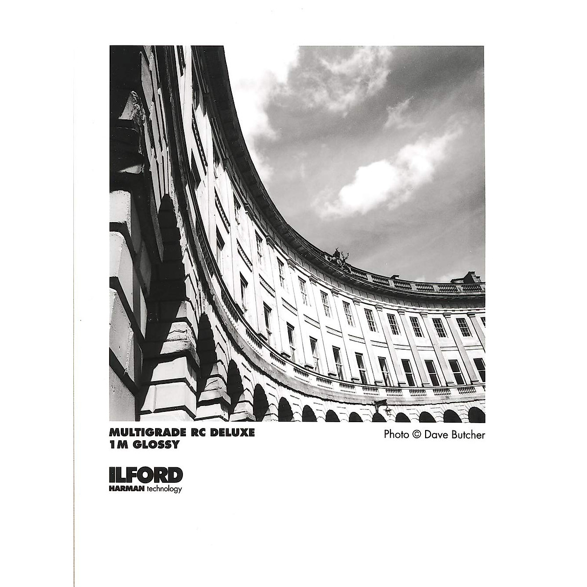 Ilford Multigrade IV RC Deluxe Resin Coated VC Paper, 8x10, 100 Pack (Glossy)