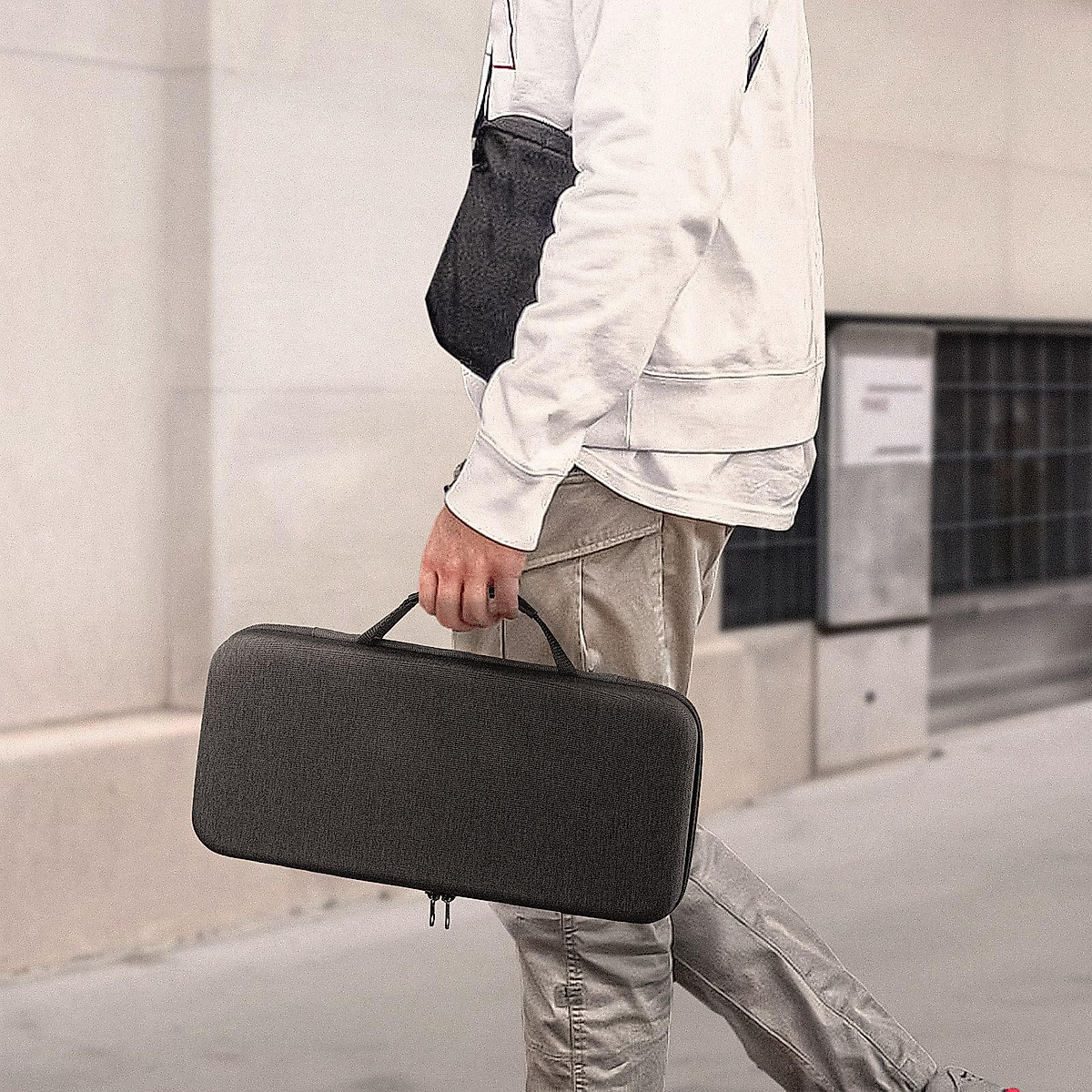 Geekria Tenkeyless Keyboard Case, Hard Shell Travel Carrying Bag for TKL 80% Compact 87 Key Computer Mechanical Gaming Keyboard, Compatible with Logitech G915 TKL, G PRO Keyboard, G PRO X TKL