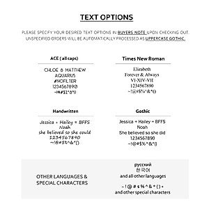 MignonandMignon Custom Name Ring for Mom, Grandma, Daughter Stackable Ring Wedding Bridesmaids Gifts - RDB