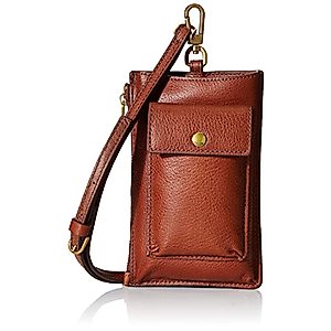 Fossil Women's Rio Leather Phone Crossbody Wallet