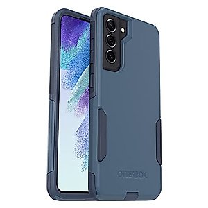 OtterBox COMMUTER SERIES Case for Galaxy S21 FE 5G (Only) - ROCK SKIP WAY (BLUE)