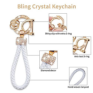 Gematay for Porsche Key Fob Cover with Keychain Lanyard, Key Fob Protector Shell Compatible with Porsche 911 Cayenne Panamera TAYCAN 3 Button Keyless Entry Smart Key Case