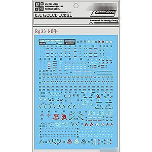 Model Decal WaterSlide Decal Stickers Fits RG 1/144 RX-93 Nu Model Kit Modeling DIY