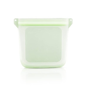 Silicone Food Storage Bag 4size Bundle (4size bundle, Green) (BP-003)
