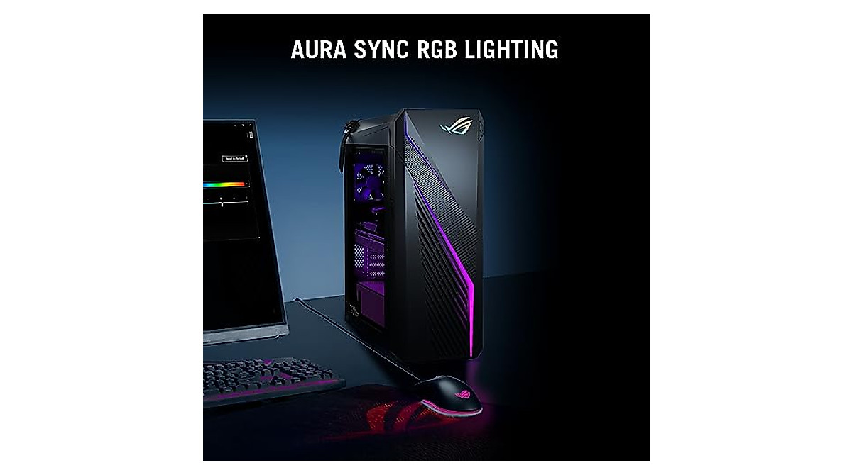 ASUS ROG G16CH Gaming Desktop PC with Intel i7 & RTX 4070