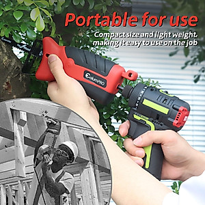 ColumPRO Impact Grade Reciprocating Saw Drill Attachment, Tool Gift for Men, Father, Boyfriends, Husband, Cool Gadget, Stocking Stuffer, Suitable for Cordless Drills, Impact Drivers