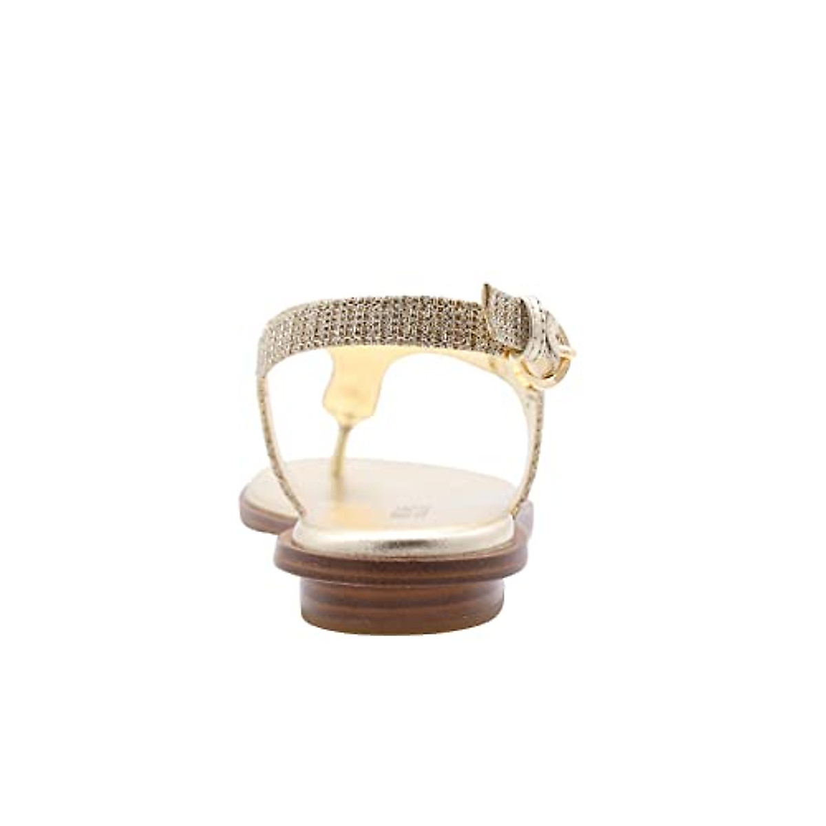 Michael Kors MK Plate Thong Pale Gold 6.5 M