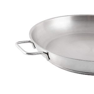 Thunder Group Stainless Steel Fry Pan, 12-Inch