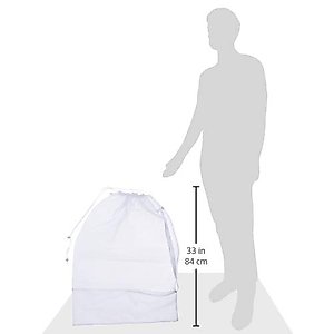 Mesh Laundry Bag with Handle By Home Basics
