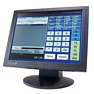 Bematech, LE1000, Monitor, 15" Resistive Touch, USB Interface