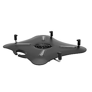 Laptop Cooling Fan Pad – CTA Digital USB-Powered Cooling Pad Fan with VESA-Compatible Laptop Holder for Laptops 7" to 15" - Black (ADD-LTPCF)