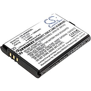XUNNENG Replacement Battery Part No.KTR-003 for Nintendo MWH710A01,New 3DS,NN3DS,Game,PSP,NDS Battery