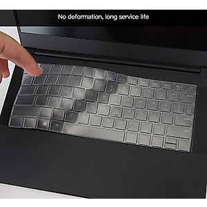 TPU Keyboard Cover Skin for 14" Razer Blade 14 Gaming Laptop 2022 2021, Razer Book 13 13.4" & Razer Blade Stealth 13 Ultrabook Gaming Laptop, Razer Blade 14 13 Keyboard Cover Protector -TPU
