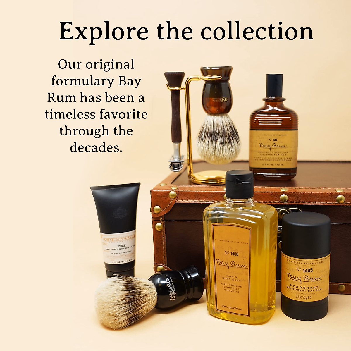 C.O. Bigelow Bay Rum Cologne for Men, Citrus and Spice Fragrance for Men