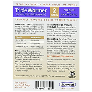 Triple Wormer Broad Spectrum De-Wormer