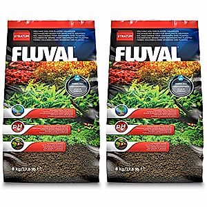 Fluval Plant and Shrimp Stratum, 17.6 Pound, 2 Pack