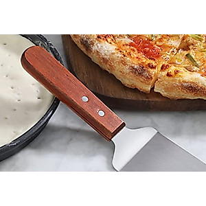 New Star Foodservice 36251 Wood Handle Pie Server, 10-Inch, Wood
