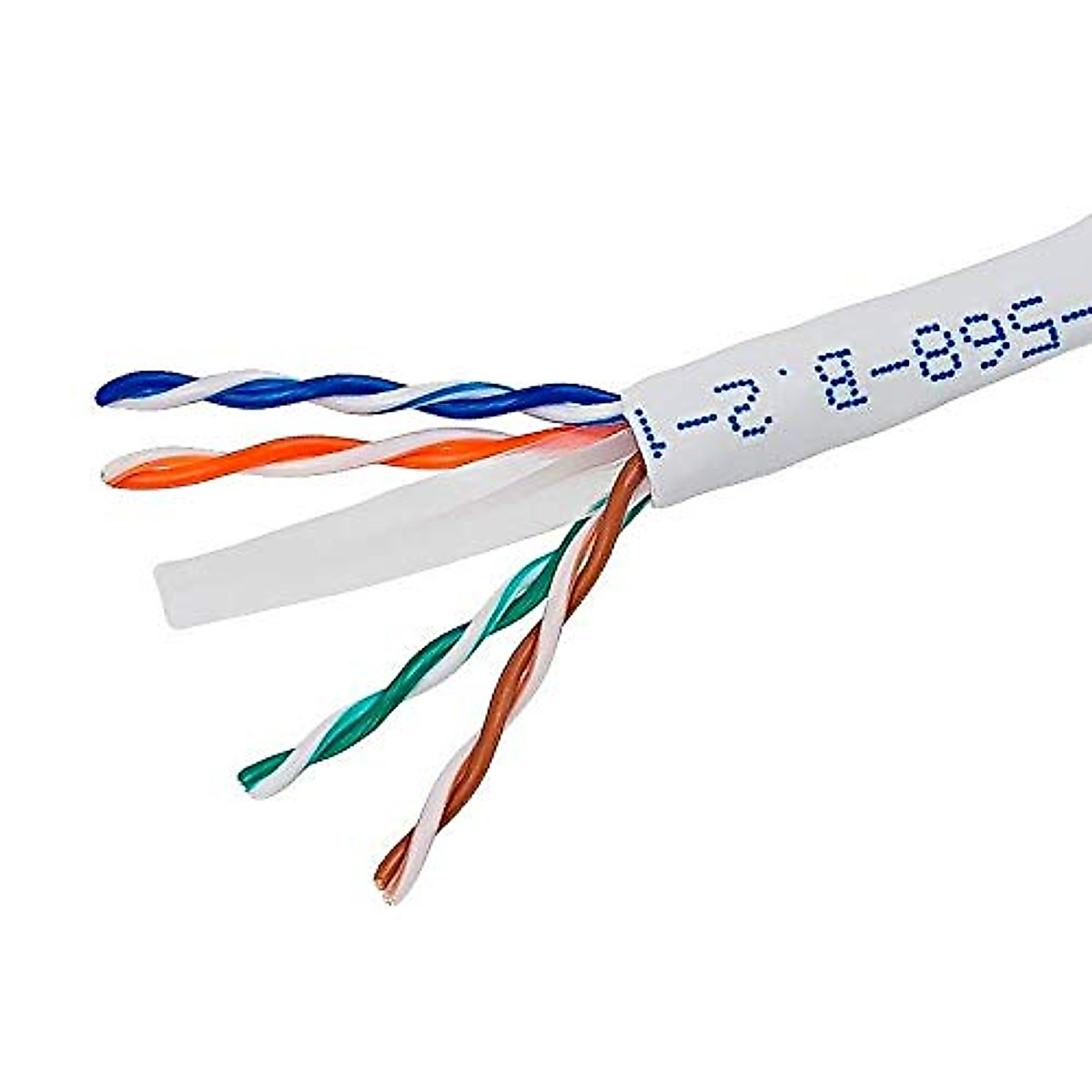 Monoprice Cat6 Ethernet Bulk Cable - 250 Feet - Green Network Internet Cord - Solid, 500Mhz, UTP, CMR, Riser Rated, Pure Bare Copper Wire, 23AWG