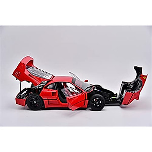 APLIQE Scale Model Vehicles for Ferrari F40 Ferrari F40 Out-of-Print Alloy die-Casting Simulation Collection car Model 1:18 Model Vehicles (Color : Z)