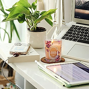 Scented Candles Gift Set for Home- Rose, Vanilla, Jasmine, Wolfberry&Blood Orange, Eucalyptus and Blue Campanula Aromatherapy Candles for Women Dinner Table, Wedding, Baby Shower