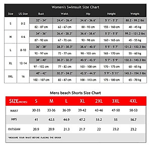 KEIAHUAN Couple Swimwear Matching Set His and Hers Matching Swimsuit Abstract Hippie Flower Design Women 2 Piece Bikini Set Halter Tank Top High Waisted Underwear-XL