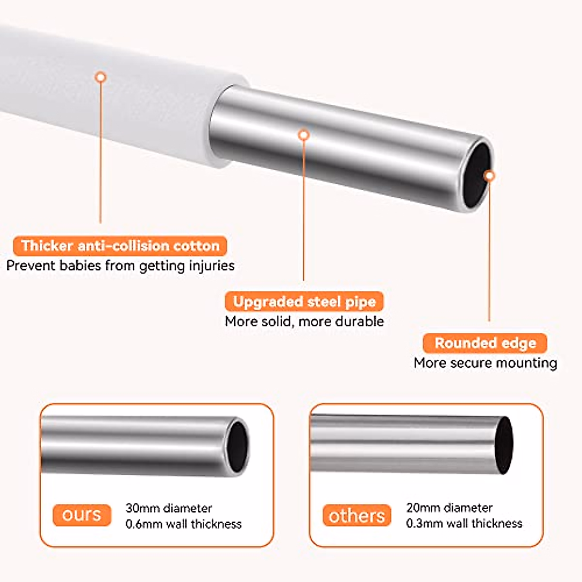 COMOMY Playpens for Babies and Toddlers, Small Baby Play Pens, Activity Center for Baby Safe and Non-Slip Baby Fence, Full Mesh Design, Indoor & Outdoor Kids Activity Center (Dark Grey, 36"x36")