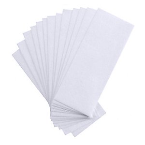 maiduoduo01 100Pcs Disposable Depilatory Paper for Lady ，Soft Non-woven Wax Arm Leg Hair Removal Strip