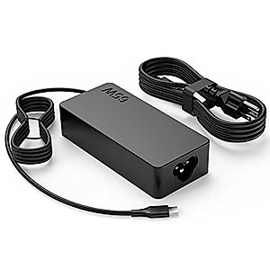 USB C Laptop Charger 65w 45w fit for Lenovo ThinkPad/Chromebook/Yoga,HP Acer Asus Samsung Google Dell Chromebook Latitude xps 13 Series, Fast Charging Type C AC Adapter Power Cord Supply