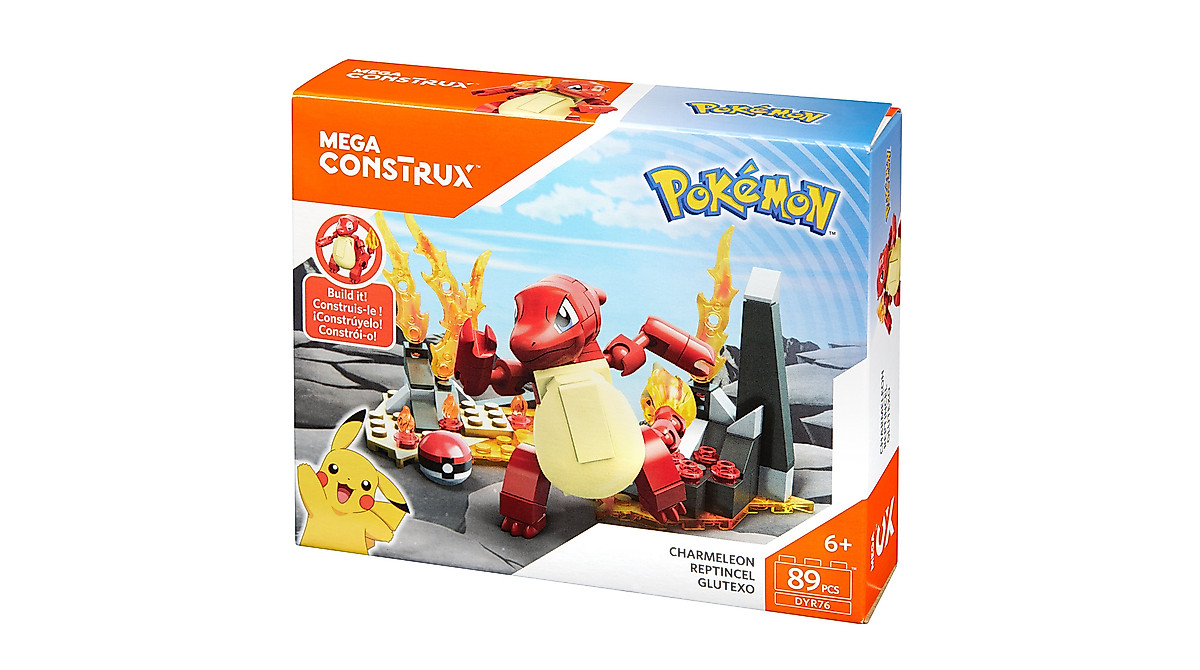 Build Your Mega Construx Charmeleon Pokemon Set