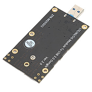 M.2 NGFF to USB 3.0 Adapter Card, 3042/3052 NGFF (M.2) to USB 3.0 A Adapter with Nano SIM Card Slot for 3G/4G/5G Module