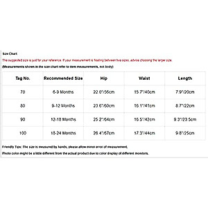 JEATHA Children Unisex Cotton Booty Shorts Kids Boys Girls Cute Summer Hot Pants for Everyday Wear Navy Blue A 9-12 Months