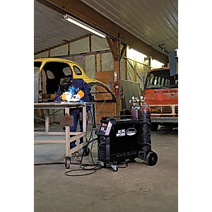 Eastwood Elite 200 Amp Multi-Process AC/DC MP200i Welder | TIG Welder High Frequency Start and Foot Pedal | Welding Machine with MIG Stick Welder | 120V OR 240V Dual Voltage | Tig Welder AC/DC | Black