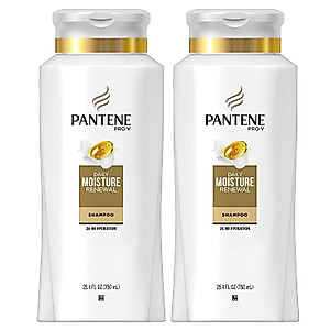 Pantene Shampoo Daily Moisture Renewal 25.4 Ounce (751ml) (2 Pack)