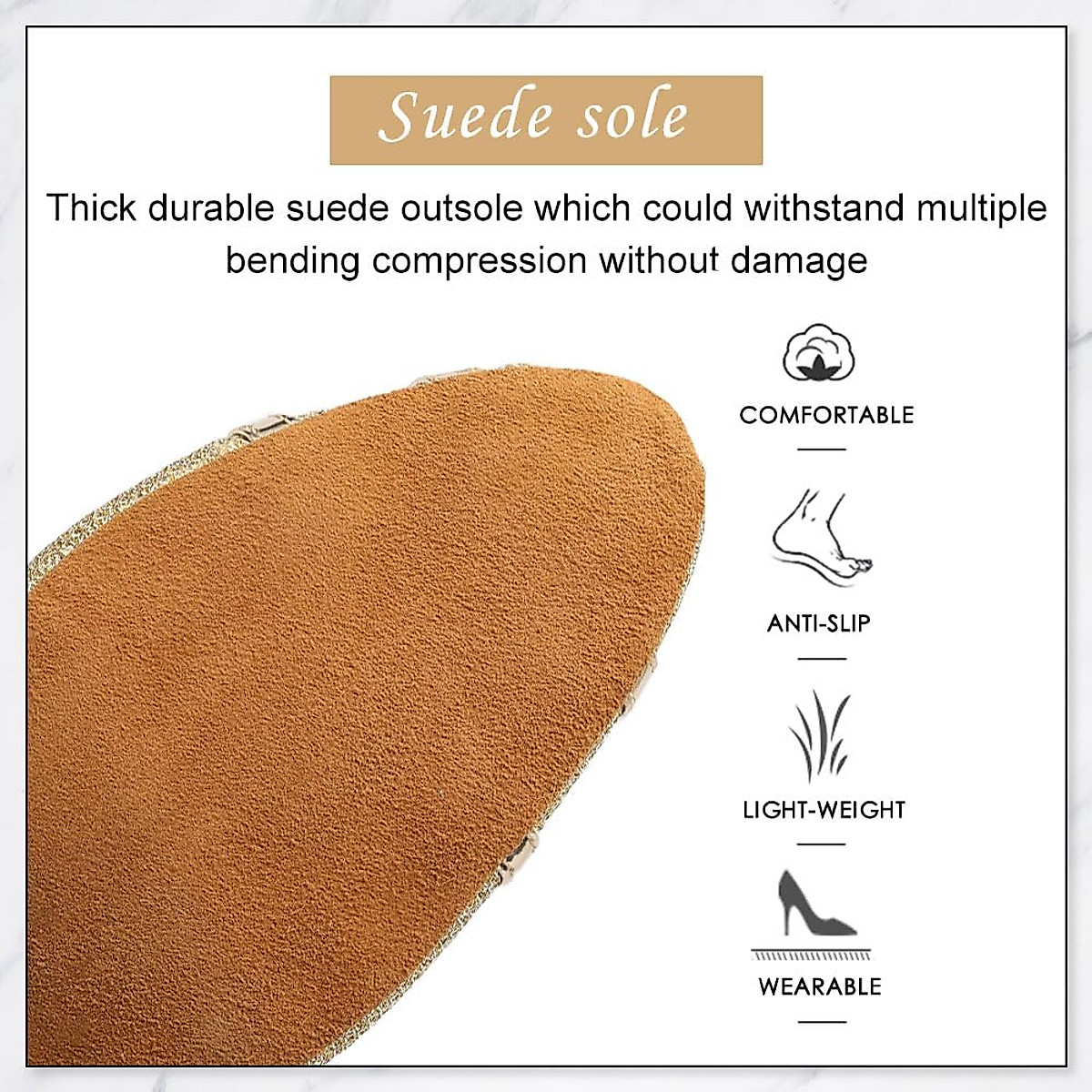 DKZSYIM Glitter Women Latin Dance Shoes Closed Toe Ballroom Salsa Tango Practice Performence Party Dancing Shoes,2040-Gold-3,US 9.5