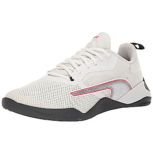 PUMA Women's FUSE 2.0 Sneaker, PUMA White-Fire Orchid-PUMA Black, 8