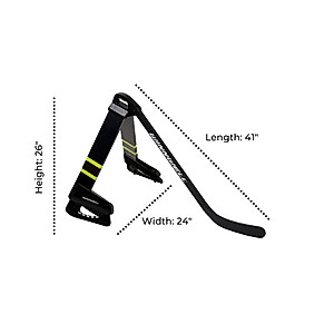 Winnwell Hockey Defender Stickhandling Aid - Pro Stick Handling Trainer Suitable for On & Off Ice, Improve Puck Control & Coordination | Training Equipment Made for Kids & Adult Hockey Players