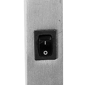 Chef's Supreme Commercial Grade Electric Food Heat Lamp Warmer, Includes 1 Heating Bulb-250W, Free Standing and Portable