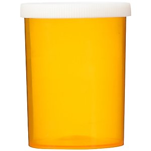 Generic Plastic Vials with Snap Cap 30 Dram - 12 Per Bag