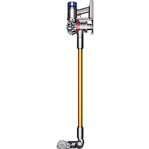 Dyson V8 Absolute Cordless Stick Vacuum Cleaner: Bagless, HEPA Filter, Telescopic Handle, Rotating Brushes, Battery Operated, Portable, Up to 40 Min Runtime + Clean & Carry Kit, Yellow