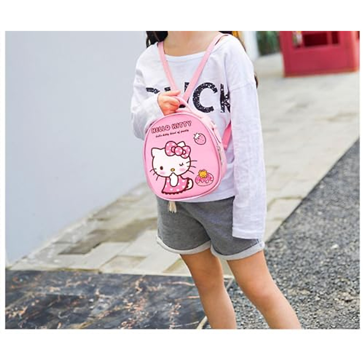 Kerr's Choice Cute Kitty Bag for Girls Cat Crossbody Purse Cute Cartoon Handbag