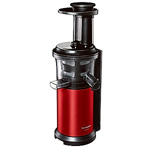 Panasonic Slow Juicer VITAMIN SERVER MJ-L400-R (Metallic Red)【Japan Domestic genuine products】【Ships from JAPAN】