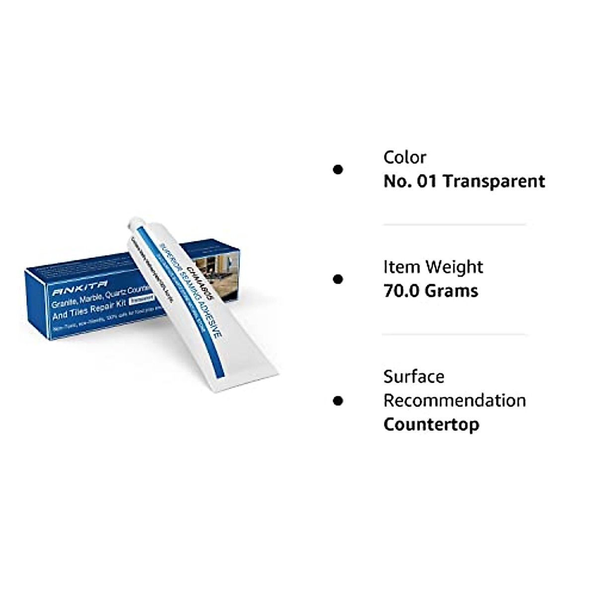 Quartz Countertop Repair Kit - Perfect Granite & Marble Fix