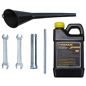 Firman Hybrid Series H03651 3650/4550 Watt Dual Fuel Generator, Yellow