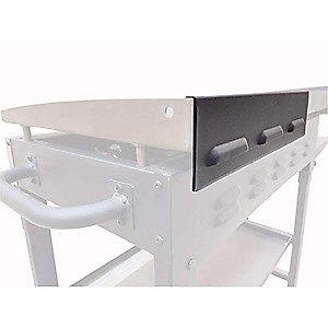 DELSbbq 5015 Wind Screen for Blackstone 36" Griddle and Other Griddle, Black