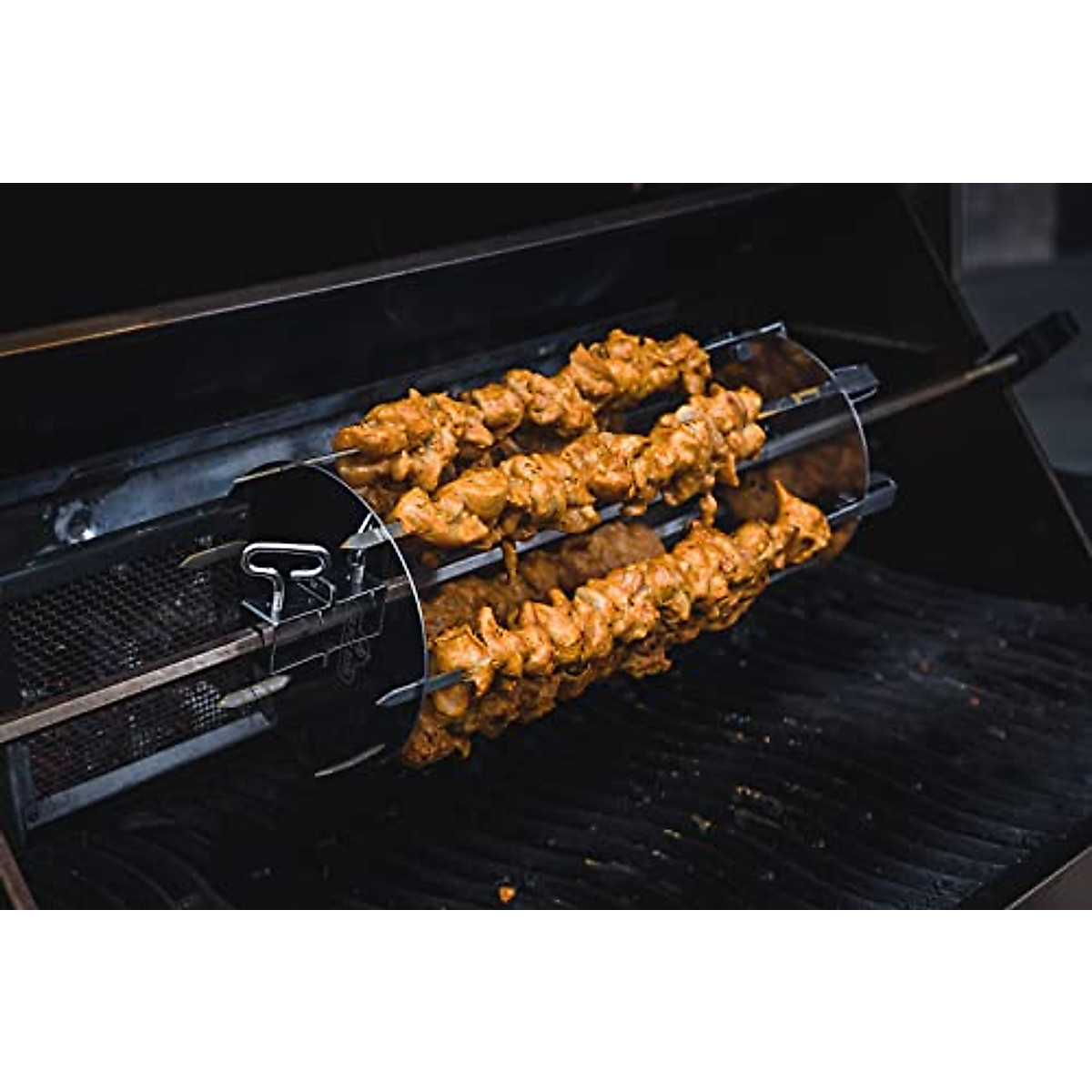 Napoleon 64008 Rotisserie Shish-Kebab Skewer Set Grill Accessory, Stainless Steel