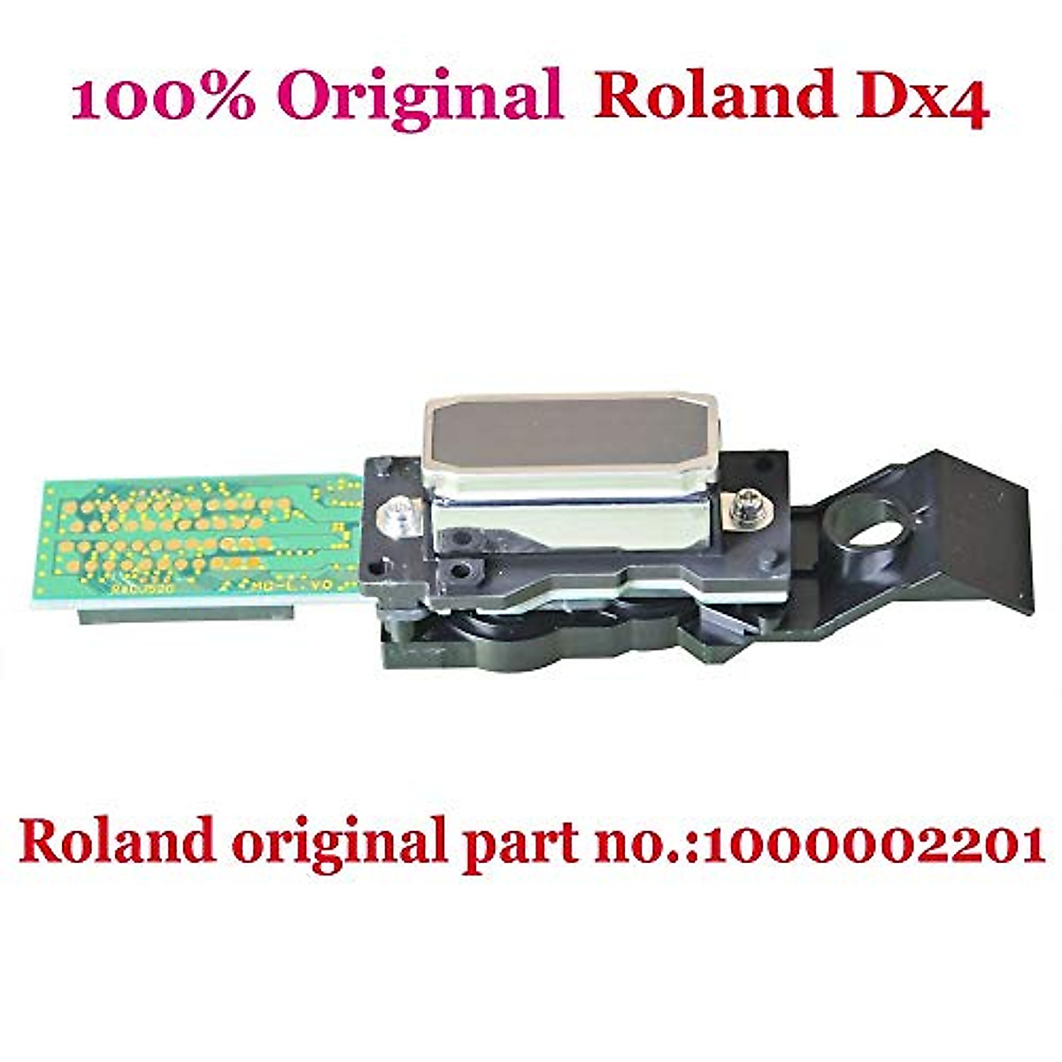 Roland DX4 Eco Solvent Printhead-1000002201, Original and 100% New, Also Known as Mimaki JV3 Eco Solvent Printhead DX4