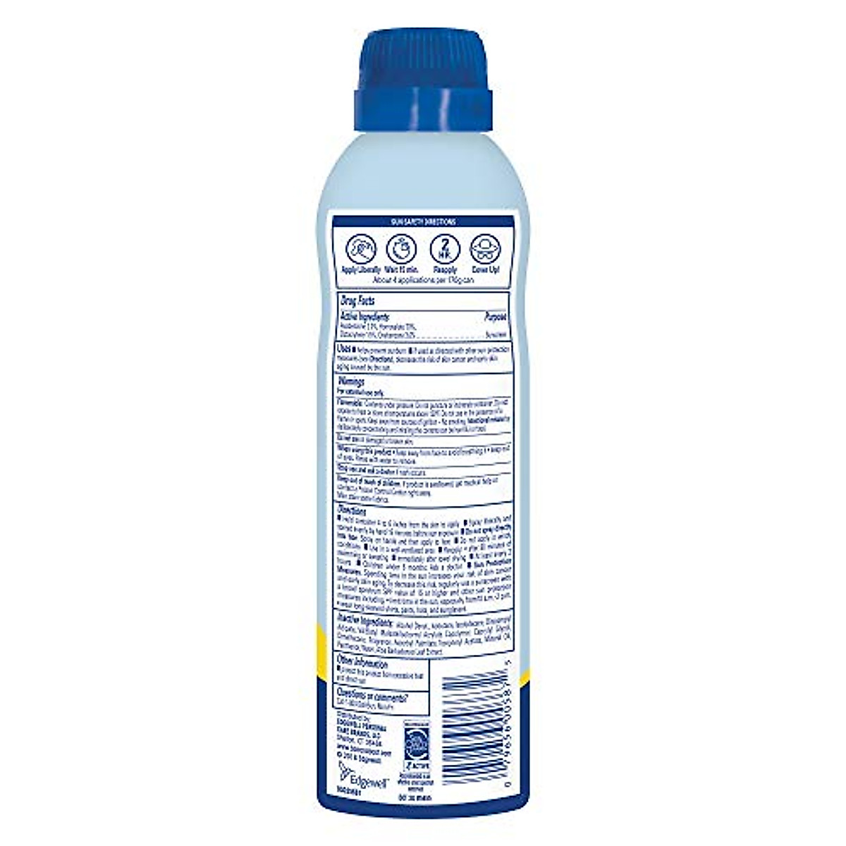 Banana Boat Sunscreen SunComfort Ultra Mist Broad Spectrum Sun Care SunScreen Spray SPF 30, 6 Ounce,Packaging May Vary.