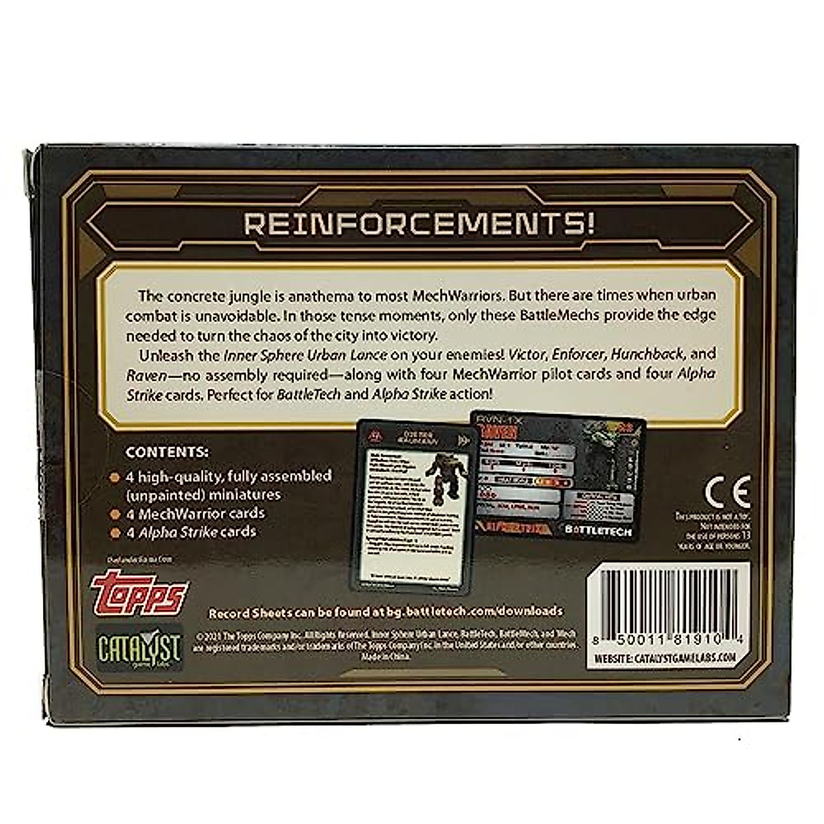 BattleTech Mini Force Pack: Inner Sphere Urban Lance